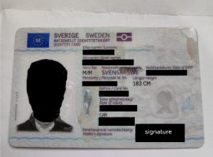 Swedish ID card for sale Online | Asap Legal Documents